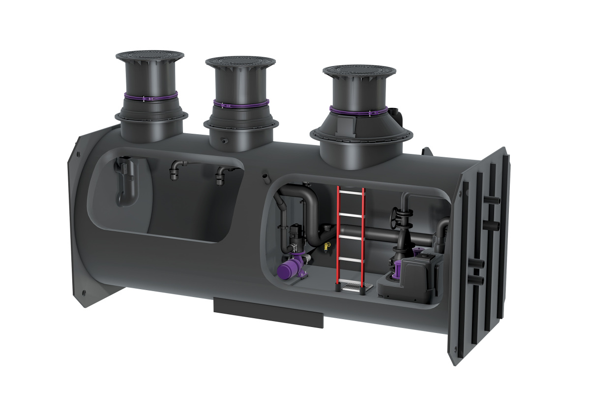 Fettabscheider aus Kunststoff: Leicht, langlebig und unempfindlich ...