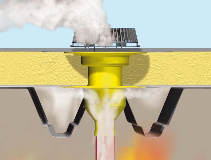 Feuerwehr im Flachdach - SHK Profi